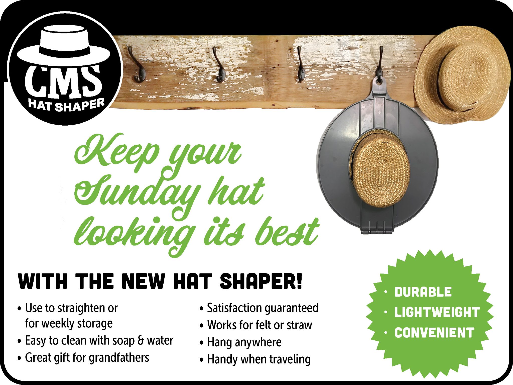 CMS Hat Shaper - Carriage Machine Shop